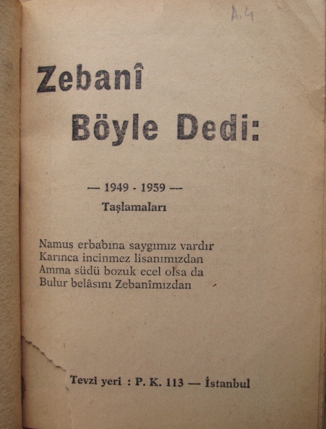 “Zebani böyle dedi” de… peki zebani kimdi? – K24